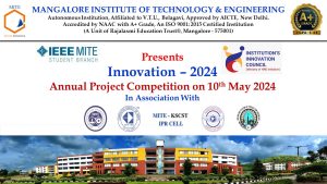 Innovation – 2024 Annual Project Competition - Mangalore Institute of ...