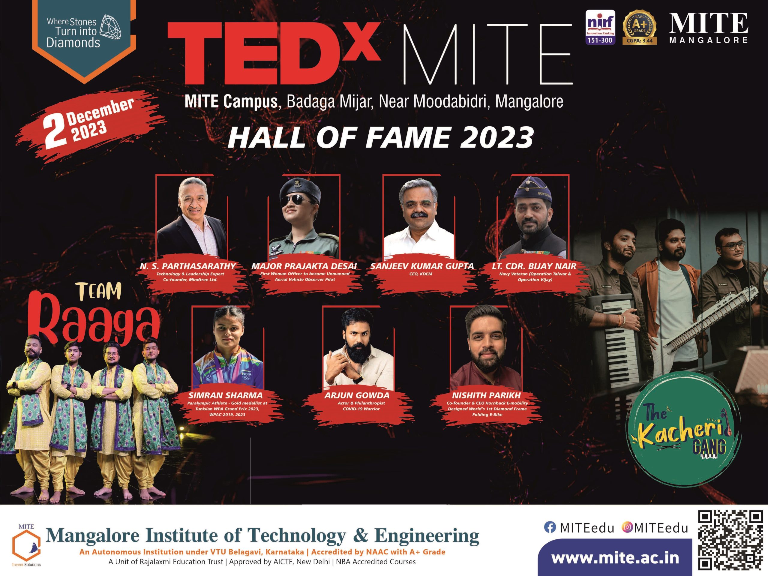 MITE Hosts The Third Edition of the Internationally Acclaimed TEDxMITE ...