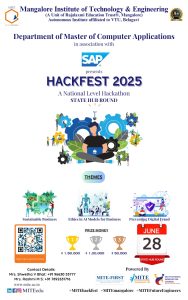 SAP HACKFEST-2025 STATE HUB ROUND - Mangalore Institute of Technology ...
